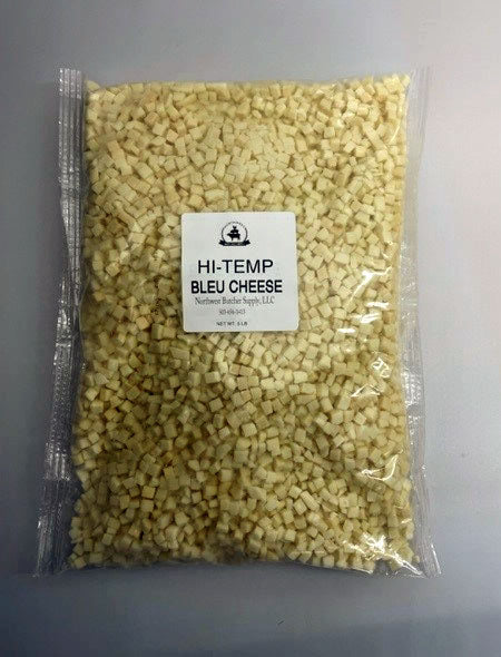 Hi-Temp Bleu Cheese — 1/4" Diced — 5lb Bag